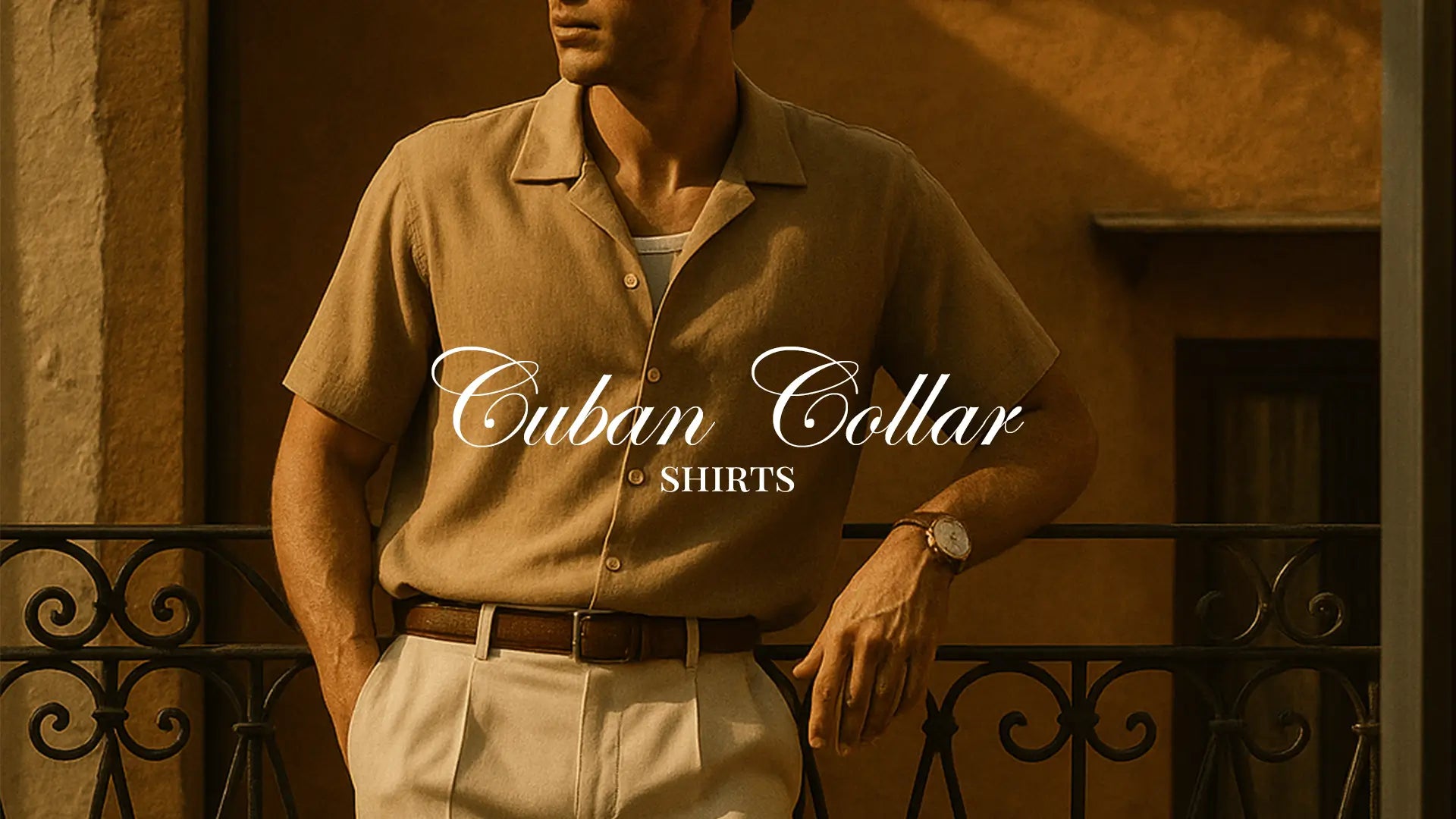 IVAR® Cuban Collar shirts