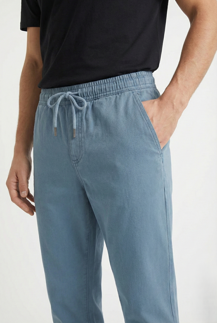 IVAR® AO Light Blue Denim Joggers